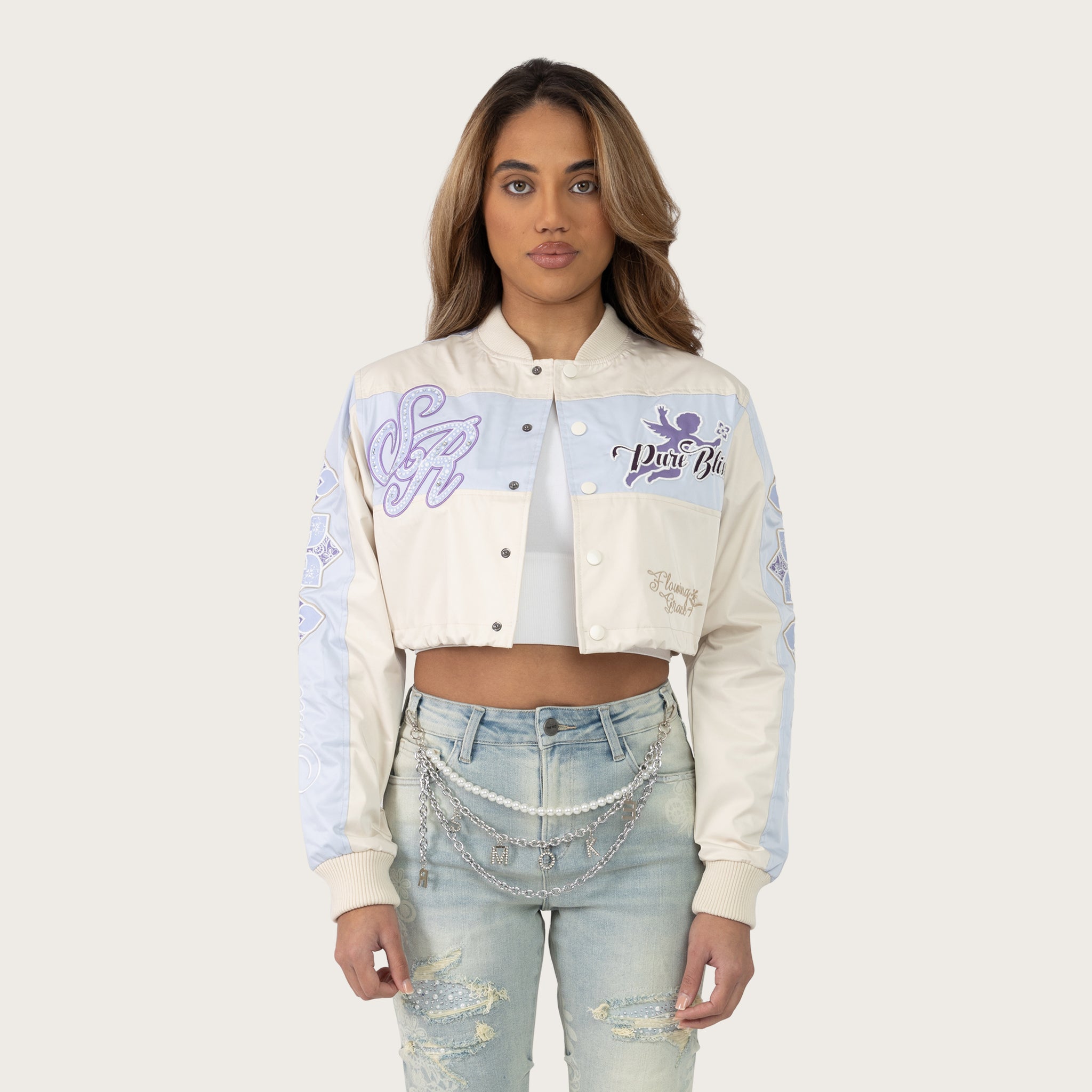 Smoke Rise Women's "Pure Bliss" Windbreaker Jacket
